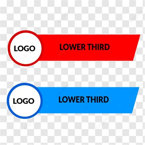 Creative Lower Third Label Creative Lower Third Label Png