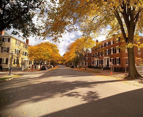 Chestnut St Salem Ma Street Downtown Leaf Peeping