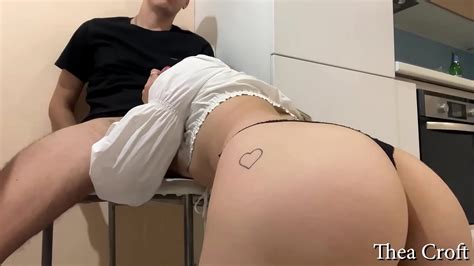 Throat Fucks A Beautiful Blonde With A Big Ass In Stockingsand Rough Sex