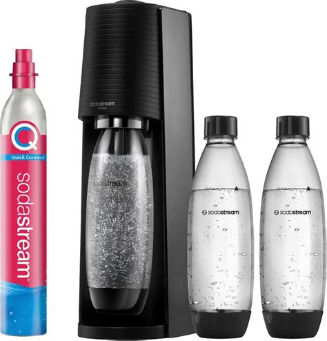 Sodastream Terra Promopack Water Carbonator With Co2 Cylinder And 3 X 1