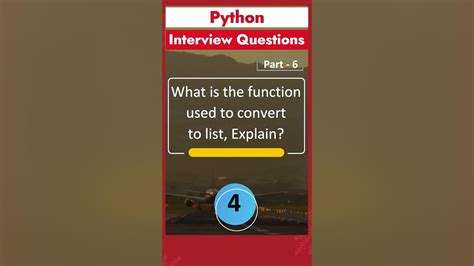 Part 6 Python Interview Questions Most Asked Interview Questions Youtube