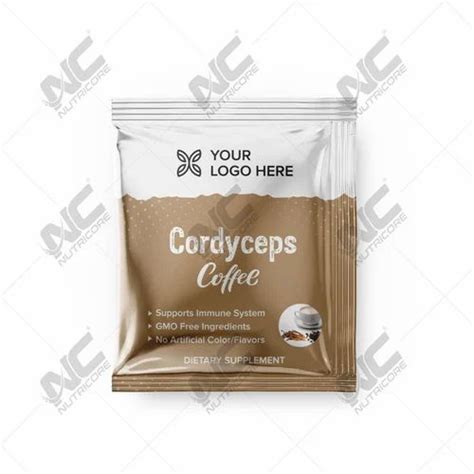Cordyceps Coffee Sachet At ₹ 30 Piece Mashroom In Surat Id 26856305291