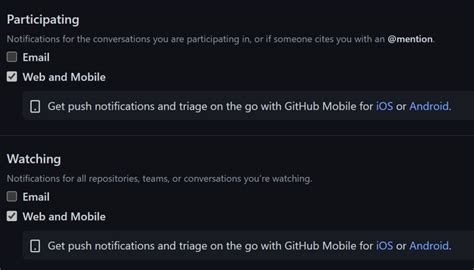 Github Notification Settings Devops Journal