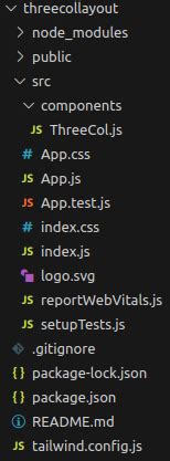 Responsive Column Layout using React and Tailwind - GeeksforGeeks