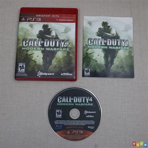 Call Of Duty 4 Modern Warfare Greatest Hits Vgdb Vídeo Game Data