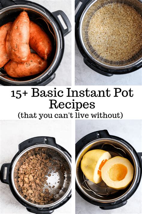 15 Simple Instant Pot Recipes The Wooden Skillet