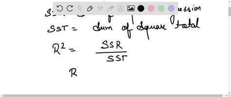 Solved Question 40 In A Regression Analysis If Sse 300 And Ssr 300 Then The Coefficient Of