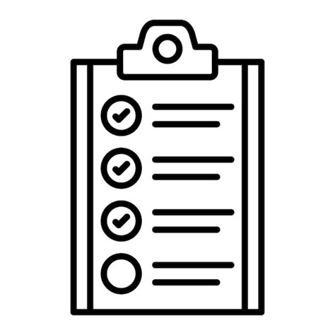 Premium Vector Tasks Icon