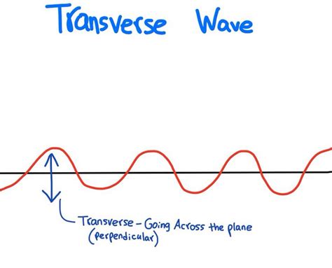 Transverse Waves Diagram