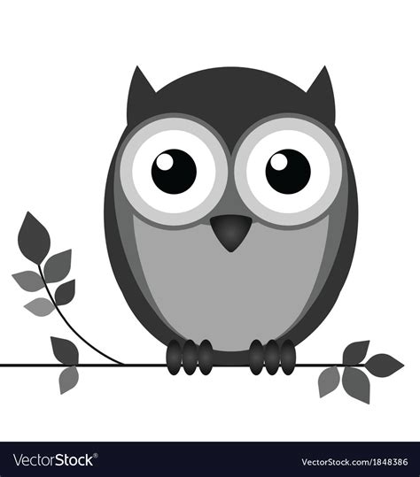 Wise Owl Royalty Free Vector Image Vectorstock