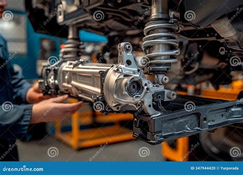 Workshop Assembly Of Modular Buildings Royalty Free Cartoon