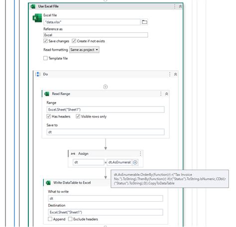 Custom Sort Multiple Columns Studio UiPath Community Forum