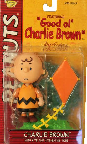 Memory Lane Peanuts Good Ol Charlie Brown In Orange Shirt Figure