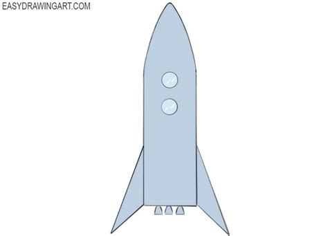 How To Draw A Rocket Drawings Draw Homebabe Art
