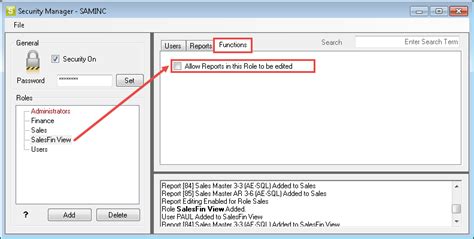 How To Restrict Who Can Edit Your Sage Intelligence Reports