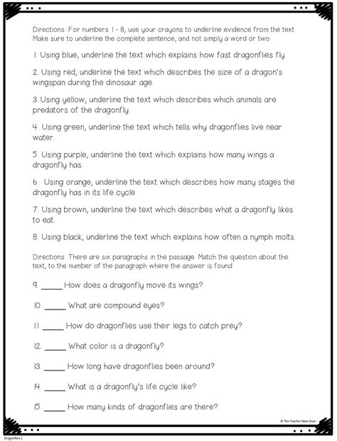 Free Text Evidence Color Coding Passage Print And Digital The Teacher