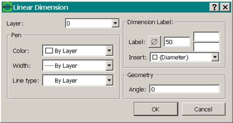 LibreCAD User HOw To Give Own Dimension