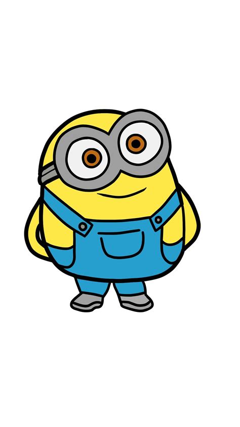 Bob Minion Gambar Karakter Disney Kartun Minion