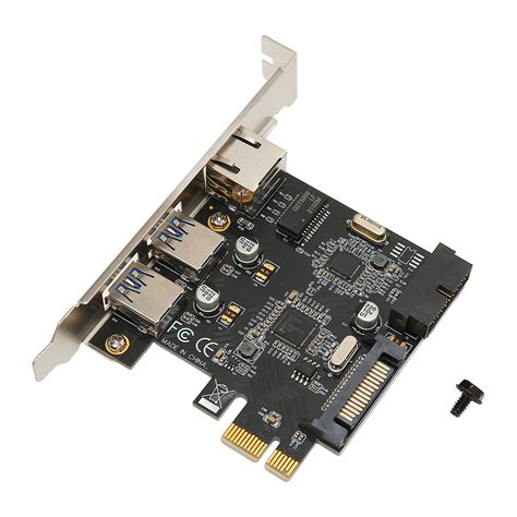 Pcie To Usb30 Expansion Card Usb30 Sata 15pin Power High Speed Pcie