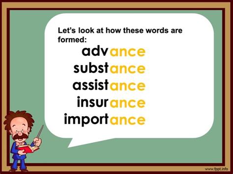 Spellings Adding The Suffix Ance Y5 Teaching Resources