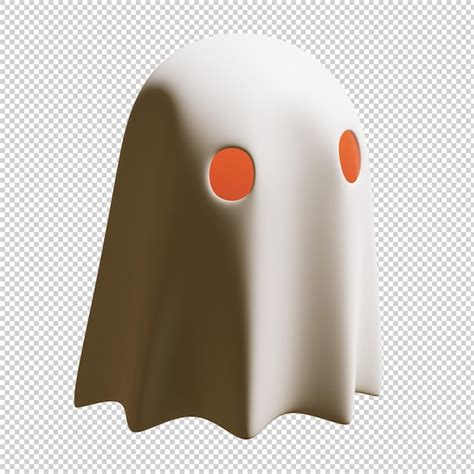 Premium Psd 11 Halloween Ghost 3d Render Element