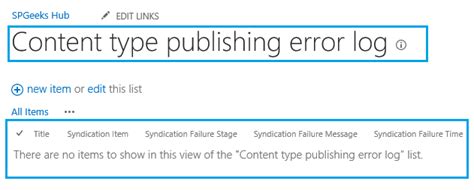 Configure Content Type Hub In Sharepoint 2019