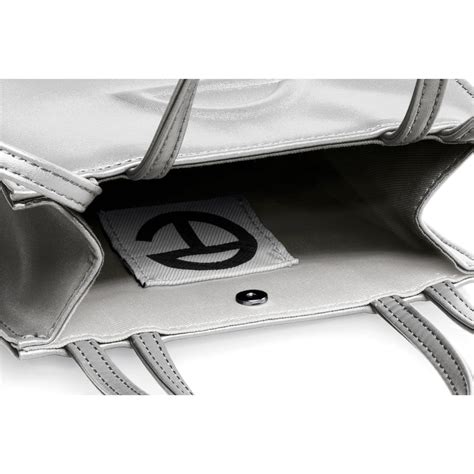 Small Shopping Bag Silver