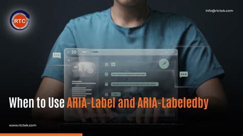 Kapan Menggunakan Aria Label Dan Aria Labeledby