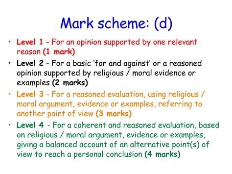 Gcse Grade Descriptors Ppt
