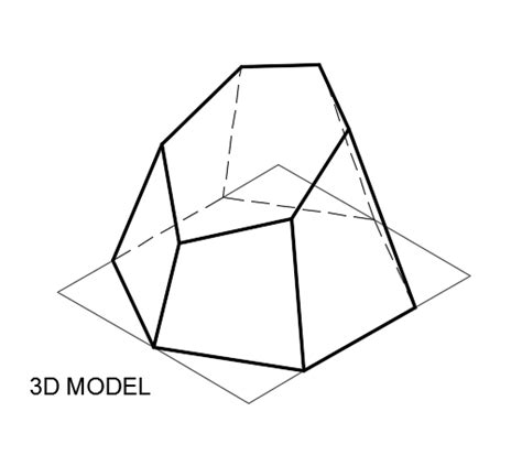 Truncated Hexagonal Pyramid