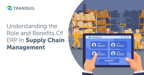 ERP In Supply Chain Management Tranquil ERP Software