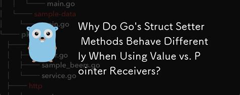 Why Do Go's Struct Setter Methods Behave Differently When Using Value vs. Pointer Receivers ...