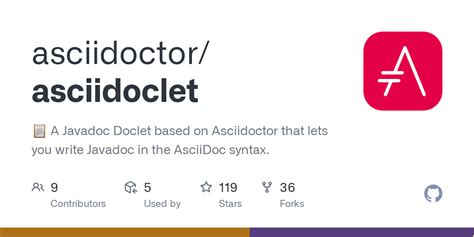 GitHub Asciidoctor Asciidoclet A Javadoc Doclet Based On Asciidoctor That Lets You Write