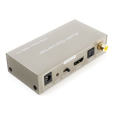 Hdmi Spdif аудио екстрактор 4k сив Emagbg