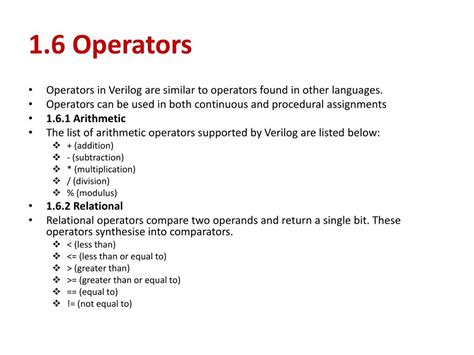 PPT Introduction To Verilog PowerPoint Presentation Free Download ID 5722788