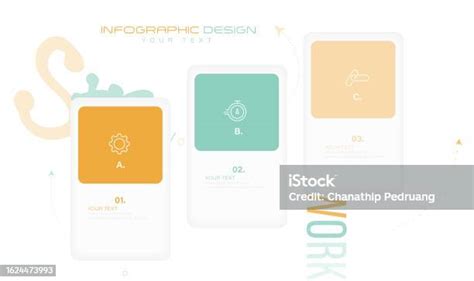 인포그래픽 3단계 아이콘이 있는 모던 마인드맵 다이어그램 벡터 인포그래픽 스톡 일러스트레이션 인포그래픽 차트 지도 3번 비즈니스 전략 개념에 대한 스톡 벡터 아트 및 기타