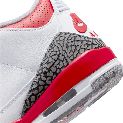 Air Jordan 3 Retro Og Fire Red White Cement Grey Dn3707 160 Air