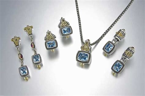 This Collection By William Schraft In Sterling Silver 18k Yellow Gold