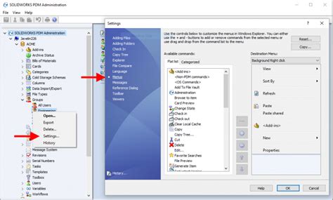 How To Customize SOLIDWORKS PDM Menus
