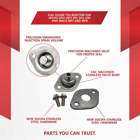 Ahi And 7th Injector Volvo And Mack Trucks 3185531 21407621 Motiv8 Engineering