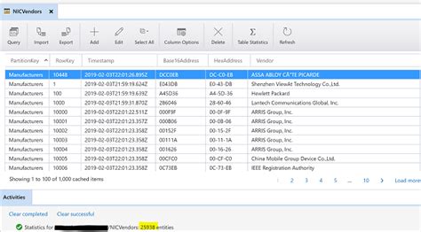 Loading And Querying Data In Azure Table Storage Using Powershell Darrenjrobinson Bespoke