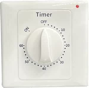 Taikuwu Countdown Timer Switch AC 220V Min High Power Pump Electronic Mechanical Countdown