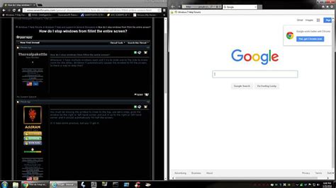 How Do I Stop Windows From Filling The Entire Screen Windows 7 Forums