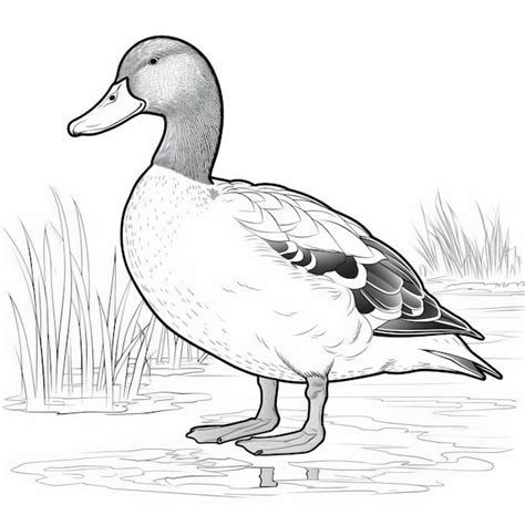 Free Printable Duck Coloring Pages 2025