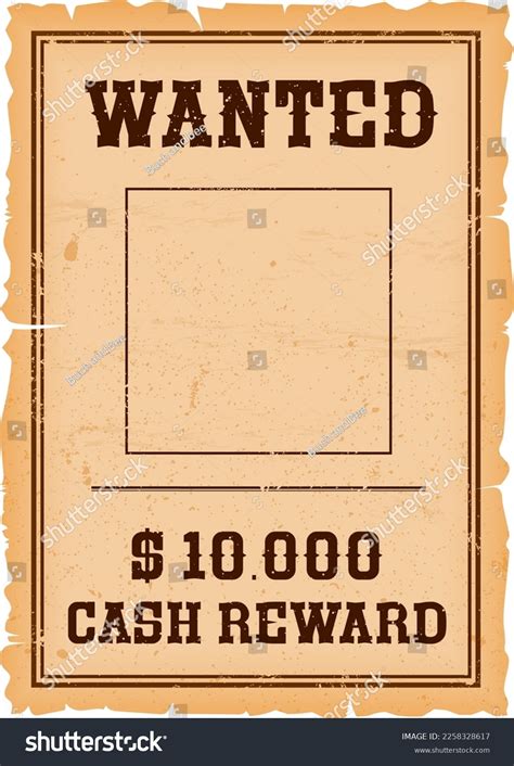 Wanted Poster Paper