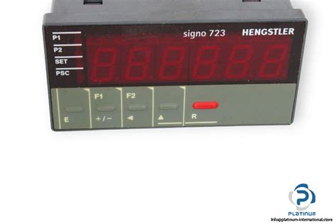 Hengstler 723 Variable Preset Counter Platinum International