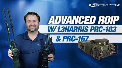 Advanced Radio Over Ip With The Mpu5 And L3harris Anprc 163 And Anprc