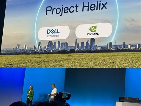 Dell Technologies E Nvidia Apresentam O Projeto Helix Para Ia