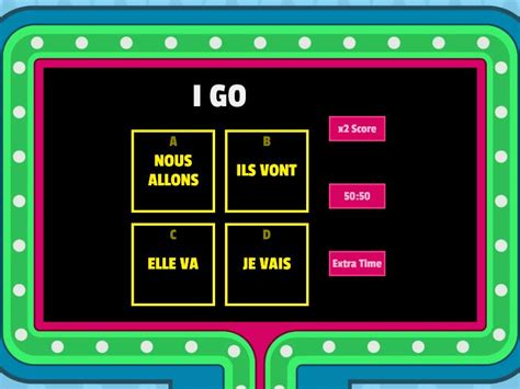 Gameshow Aller Match Up Gameshow Quiz