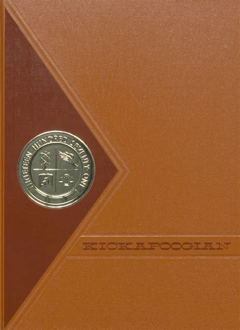 1971 Yearbook From Kickapoo High School From Viola Wisconsin For Sale